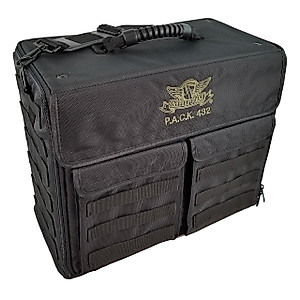 Battle Foam P.A.C.K. 432 Horizontal Pluck Foam Load Out Miniatures Case (Black)