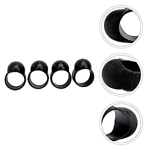 MILISTEN 8pcs Tongue Drum Finger Pick Silicone Knocking Finger Picks Cover for Tongue Drum Drumstick Holders Finger Tool for Percussion Instrument