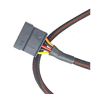 LeFix Replacement HDD SATA Power Cable for Dell VOSTRO/Inspiron 3669 3668 3667 3660 3650 3653 3650 3268 3250 Series, Compatible Dell PN GP2JM, 11-inch Long