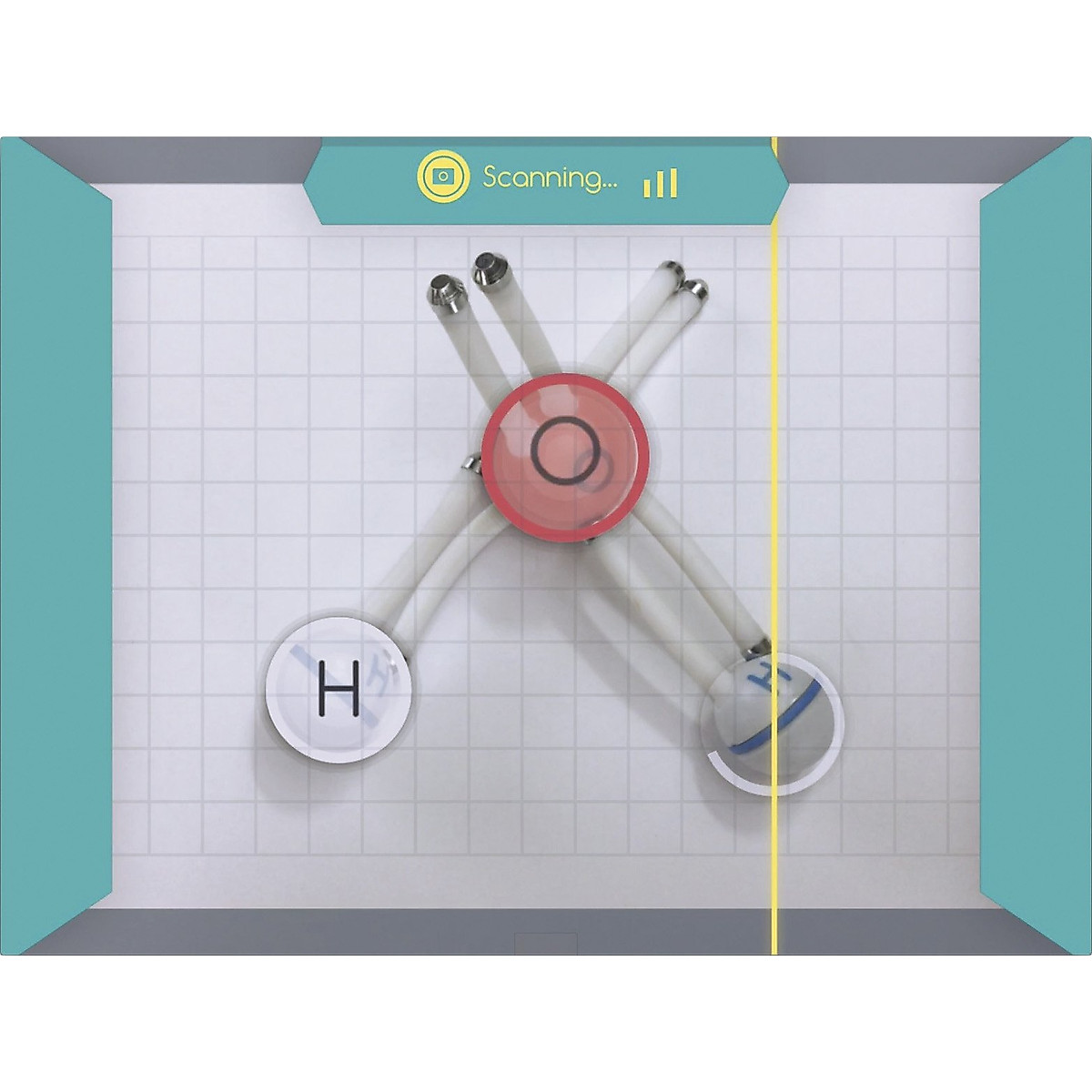 Happy Atoms Magnetic Molecular Modeling Introductory Set | Intro to Atoms, Molecules, Bonding, Chemistry | Create 508 Molecules | 73 Activities | Plus Free Educational App for iOS, Android