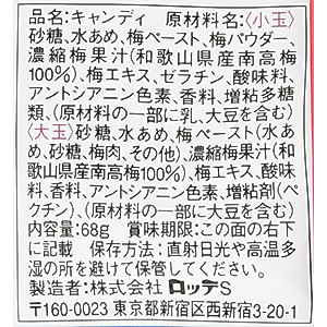 Japanese Plum Hard Candy Koume, 2.39oz