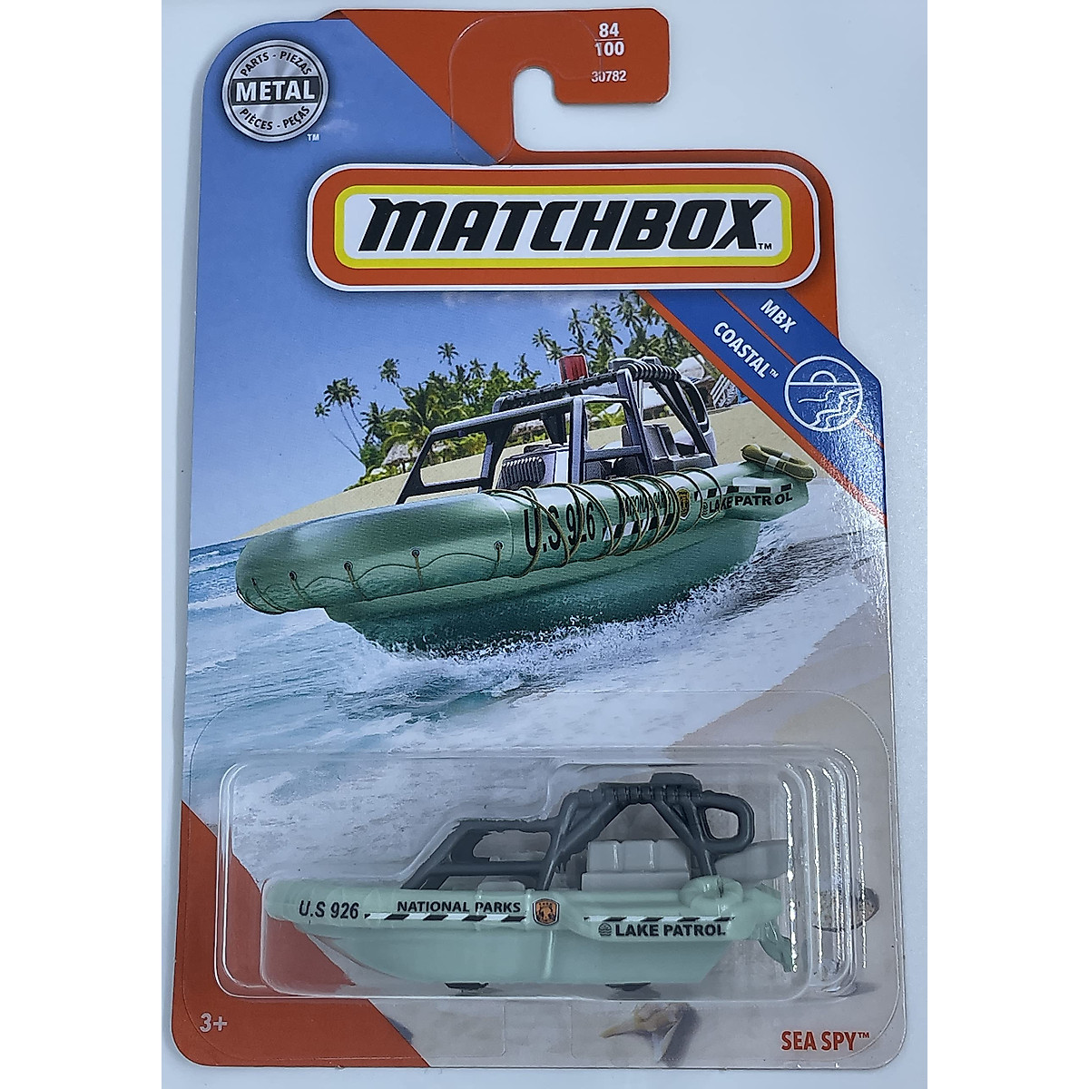 Matchbox - Sea Spy - MBX Coastal - National Parks Lake Patrol #84/100