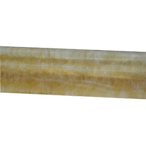 Chair Rail Honey Onyx 2X12 Marble Liner