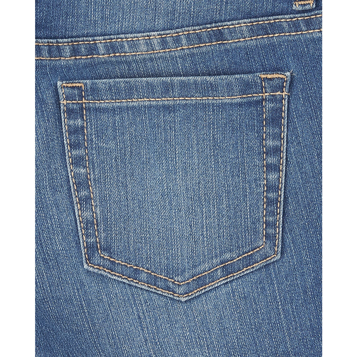 The Children's Place girls Basic Skinny Jeans, Blueberry Wash/Md Lara Wash/True Indigo 3 Pack, 6 7 US