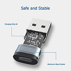 sunshot USB C Female to USB Male Adapter 4Pack,Type A Charger Cable Converter for Apple iWatch Watch Series 7 SE,iPhone 11 12 13 Pro Max Mini,8,AirPods iPad Air 4 5,14,Samsung Galaxy S20 S21 S22