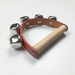 Hooshing Handbell Sleigh Bells Early Educational Musical Instrument for Christmas Caroling, School Band Performances, and Classroom