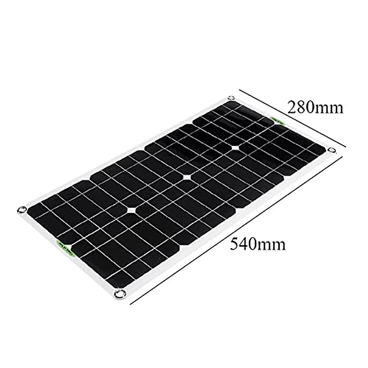 DSJ 100W 18V Solar Panel Kit USB Monocrystalline Flexible Power Bank Solar Charger for Car Rv Boat Smartphone Charger/20A