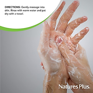 Natures Plus Natural Beauty Cleansing Bar - 3.5 oz, Pack of 3 - Cleanse, Soothe & Protect Skin - With Vitamin E, Allantoin, Humectants & Emollients