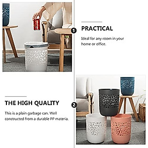Office Garbage Cans Waste Container 1 pcs Waste Paper Bin 16L Trash Bin Waste Basket Garbage Simple Waste Containe for Bathroom Bedroom Office Kitchen Waste Basket Garbage Container