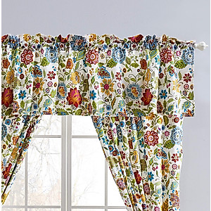 Astoria Window Valance, White, 84x19"
