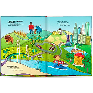 USA Road Trip - Personalized Children's Story - I See Me! (Hardcover)