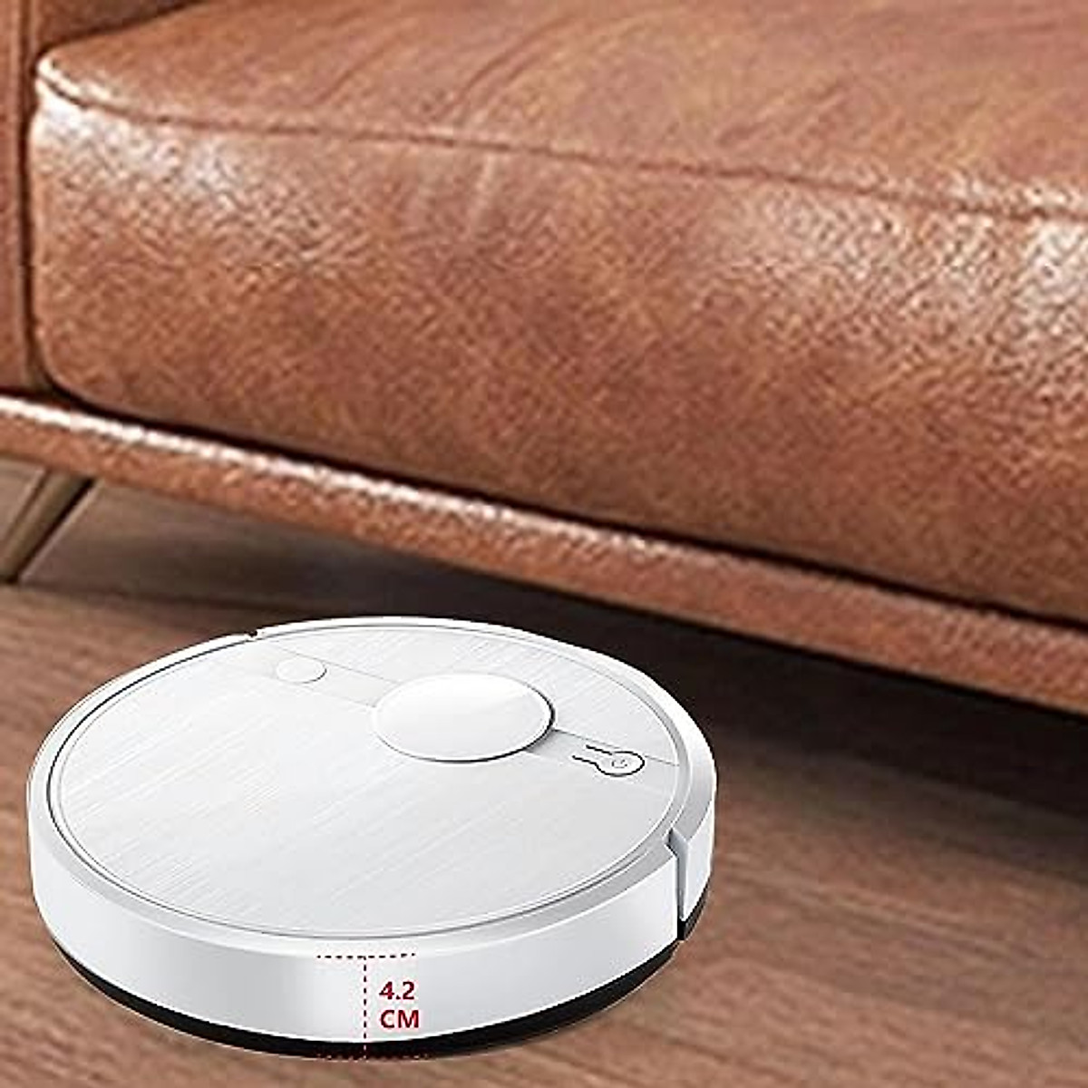 BARASH Household Robotic Vacuums, Robotic Vacuum Cleaner, Wet Sweeping Cleaner Robotic Vacuum, Mopping Robot, Mini Floor Vacuum Robot, Marble Tile Sweeper for Daily Home Cleaning, Bathroom, Bedroom