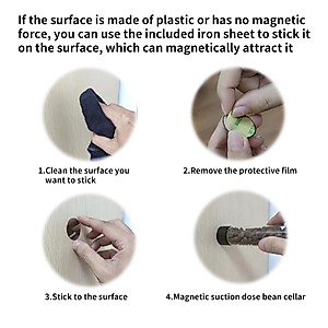 M MEWCO Single Dose Coffee Bean Storage Tubes With magnetic attraction function-4 Tubes Espresso Bean Cellars with stand(Single Dose Bean Cellar 4 pack+ Stand)