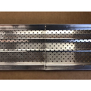 A-M Gutter Guard - Aluminum 5" (100 Feet, Mill Finish) with 100-1/2" #8 Stainless Steel Zip Screws - Includes 1/4" Magnetic Hex Driver