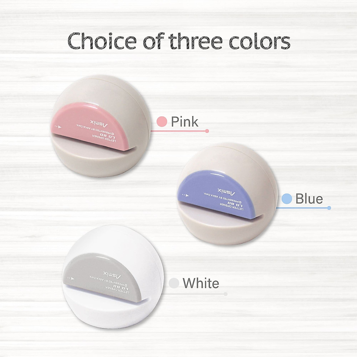 Electric letter opener, Letter openers envelope, Envelope opener, Blue Asmix LO80B (Japan import)