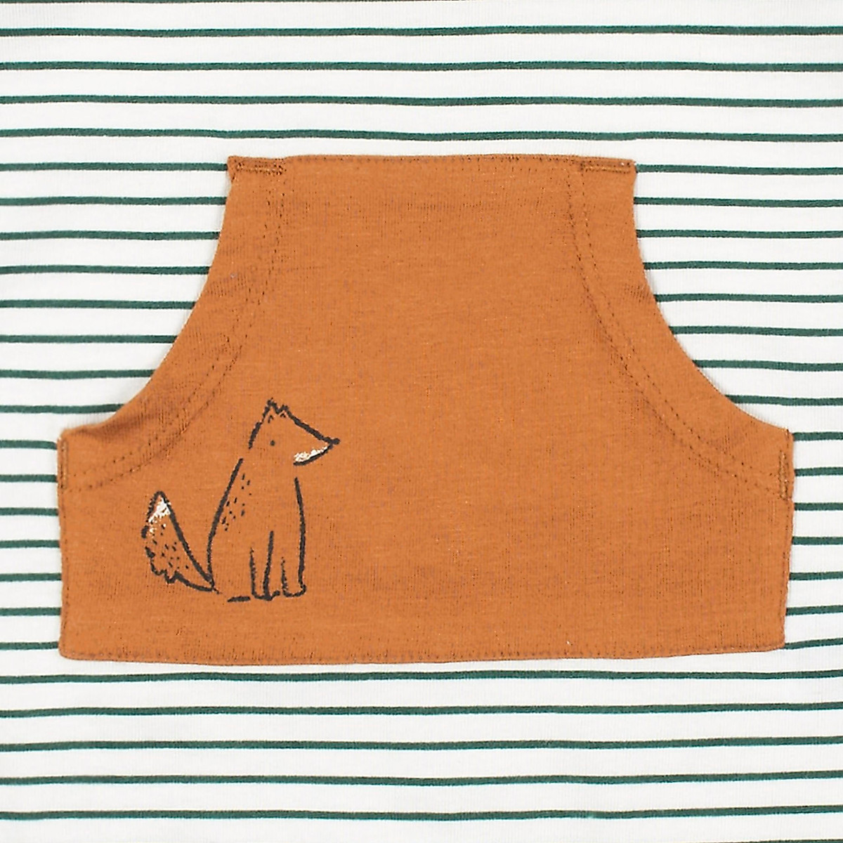 Gerber Baby Boys' 2-Pack Long Sleeve Jumpsuit, Green Fox, 12 Months