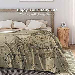 Super Soft Blanket Flannel Throw Blanket Bedding Lightweight Soft All Season Sofa Bed Couch 50"x40"