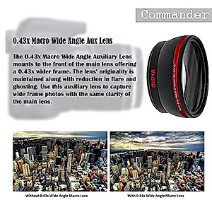 Paging Zone 2000D (Rebel T7) DSLR Camera Bundle with EF-S 18-55mm f/3.5-5.6 Lens + 500mm Preset Lens + 2pc SanDisk 32GB Memory Cards + Professional Kit