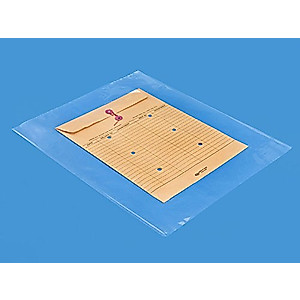 100 Clear Industrial 15 x 18 Uline 2 MIL Thick Plastic Poly Bags Lay Flat Open top