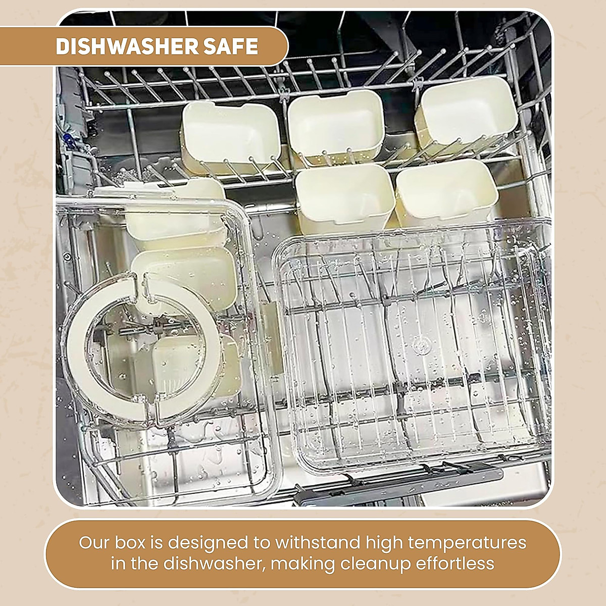 𝟖 𝐂𝐨𝐦𝐩𝐚𝐫𝐭𝐦𝐞𝐧𝐭𝐬 Divided Serving Tray with Lid and Handle, 𝐃𝐢𝐬𝐡𝐰𝐚𝐬𝐡𝐞𝐫 𝐒𝐚𝐟𝐞 Snackle Box Charcuterie Container , Fruit Storage Containers|𝐒𝐧𝐚𝐜𝐤 𝐁𝐨𝐱 𝐂𝐨𝐧𝐭𝐚𝐢𝐧𝐞𝐫