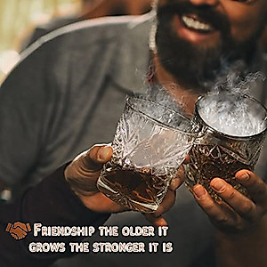 Cocktail Smoker Kit for Whiskey and Bourbon Old Fashions Drink Smoker Christmas Gifts Birthday Gifts for Him and Whiskey Lovers