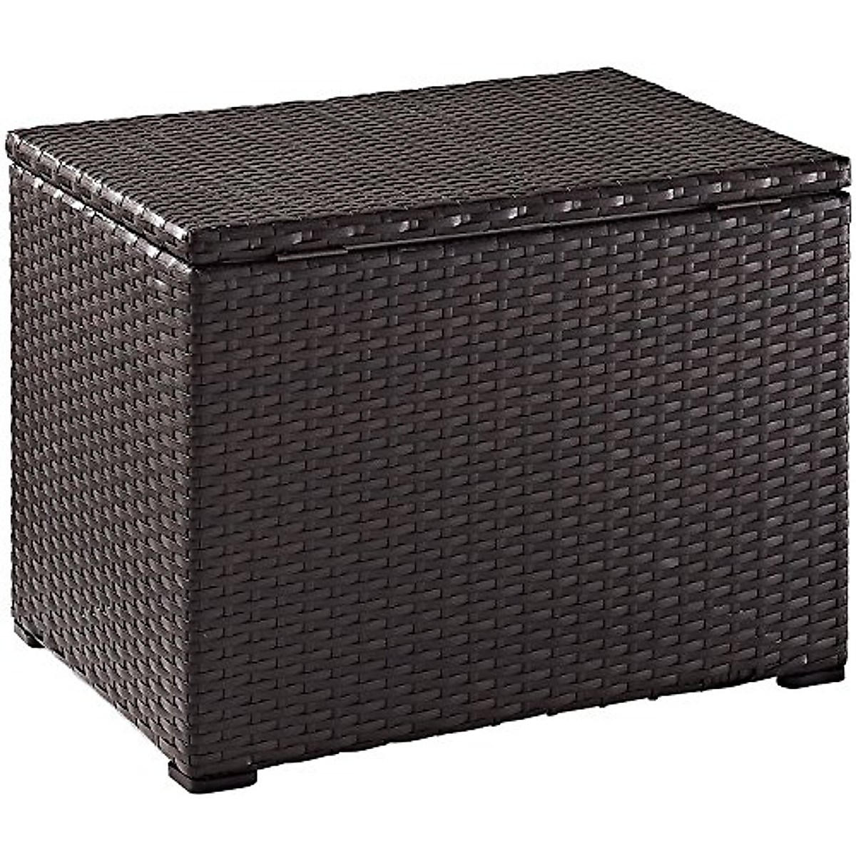 Crosley Furniture Palm Harbor Outdoor Wicker 60-Quart Cooler - Brown