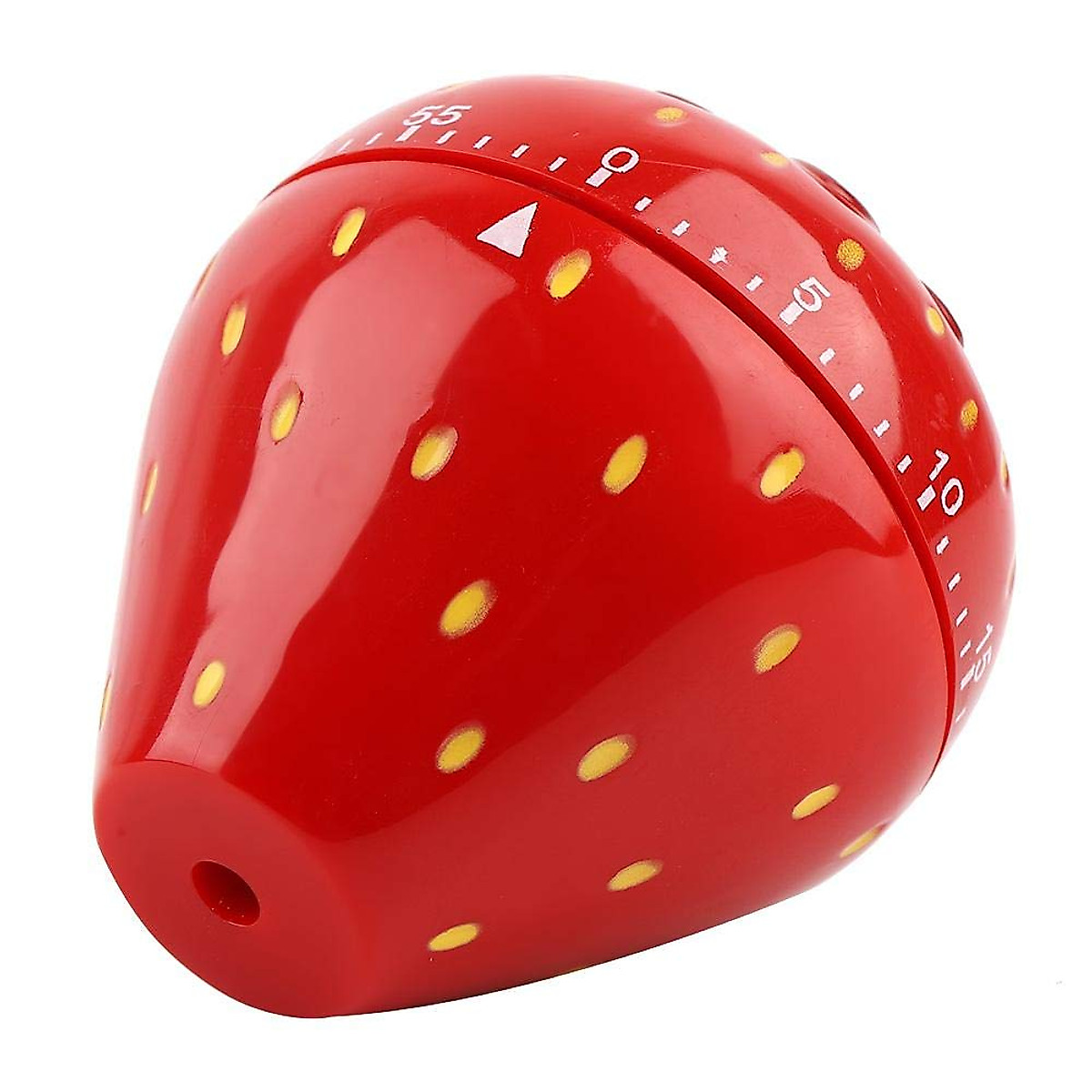 Strawberry Shaped 60 Minutes Kitchen Timer Manual Cooking Timer Mechanical Time Reminder for Kitchen Alarm Home Desktop Decoration