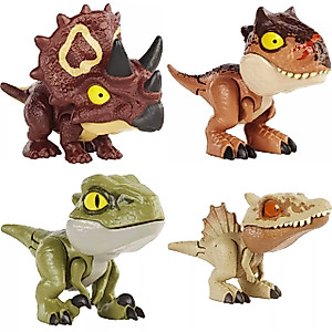 Jurassic World Toys Camp Cretaceous Snap Squad Triceratops Figure