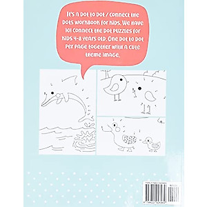 Dot To Dot Books For Kids Ages 4-8: 101 Fun Connect The Dots Books for Kids Age 3, 4, 5, 6, 7, 8 | Easy Kids Dot To Dot Books Ages 4-6 3-8 3-5 6-8 (Boys & Girls Connect The Dots Activity Books)