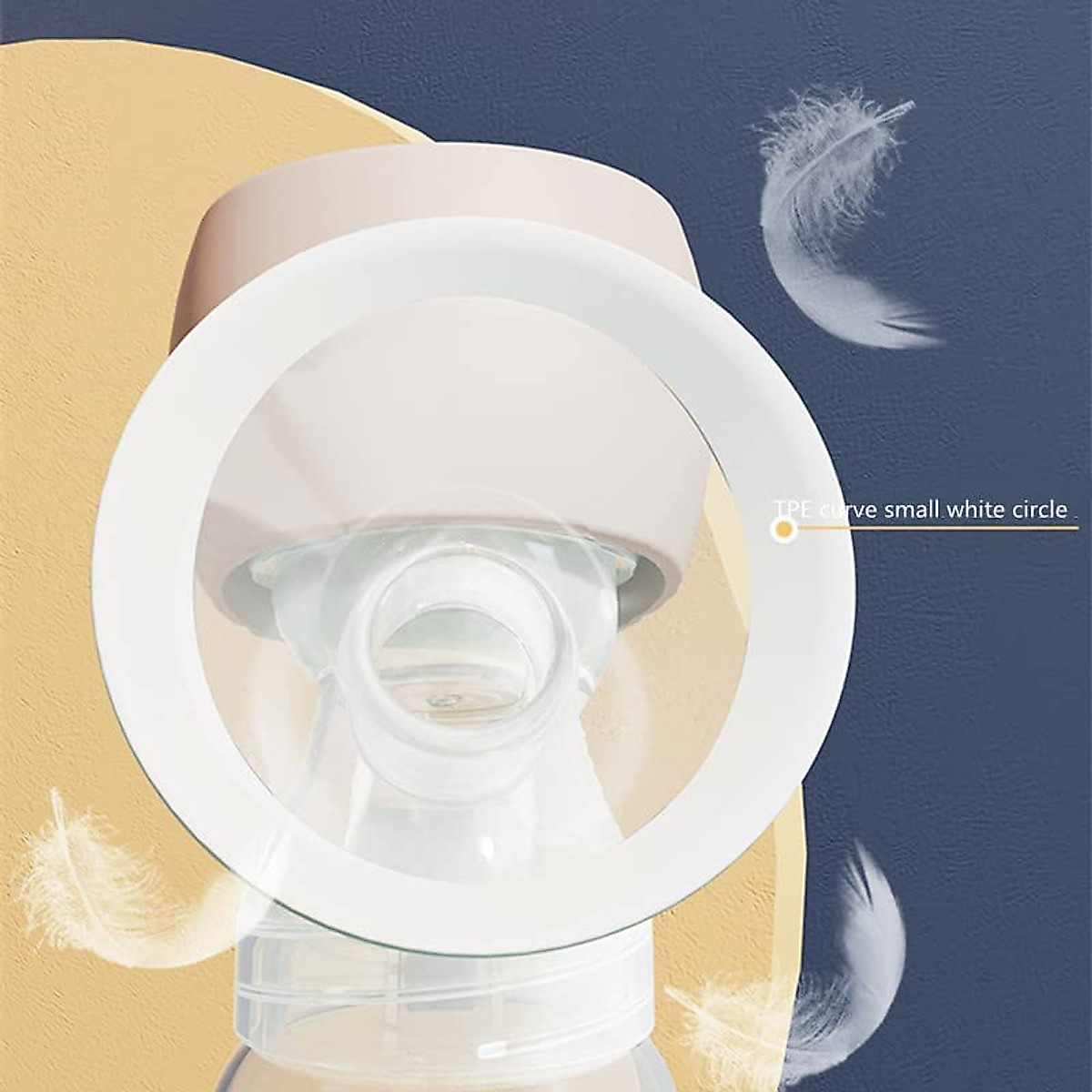 Electric Breast Pump with 10 Breastmilk Storage Bags， All-in-one Automatic Electric Breast Pump Painless Breast Massager，3 Modes, 9 Levels,Portable Breast Pump Strong Suction Power, Quiet, Pain Free