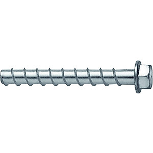 Hilti Kwik HUS-EZ Concrete and Masonry Screw Anchor - Carbon Steel - KH-EZ 5/8" x 5-1/2" - 418080 - Box of 15