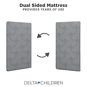 Delta Children Snooze 6 inch Memory Foam Mattress, Twin