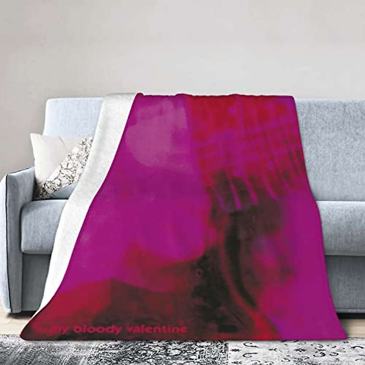My Bloody Valentine Loveless Ultra Soft Throw Blanket Flannel Fleece All Season Light Weight Living Room/Bedroom Warm Blanket 80"X60"