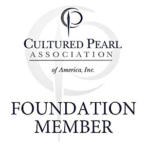 THE PEARL SOURCE 8-9mm Genuine Black Tahitian South Sea Cultured Pearl Delilah Earrings for Women