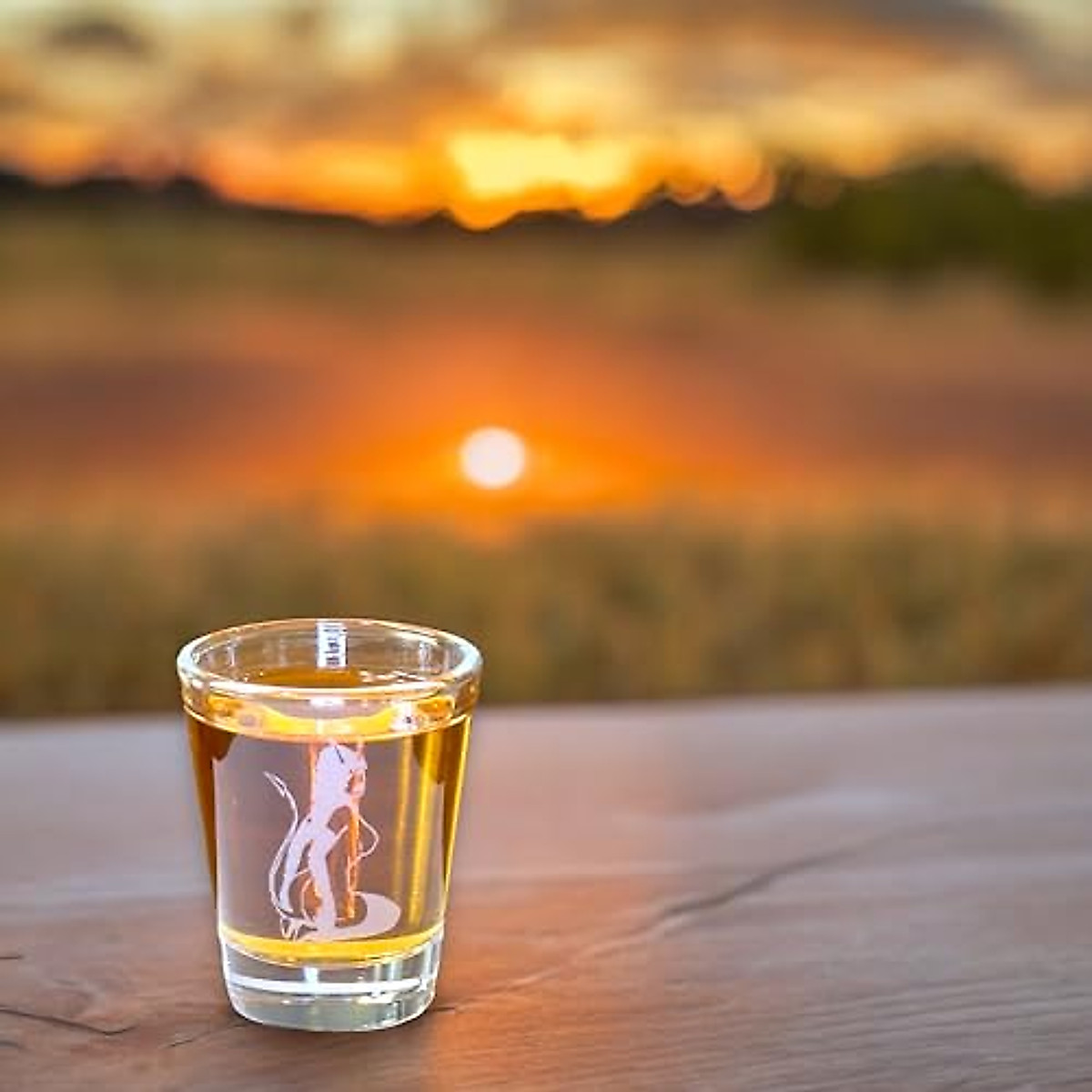 Hip Flask Plus 2oz Sexy Demon Succubus Shot glass