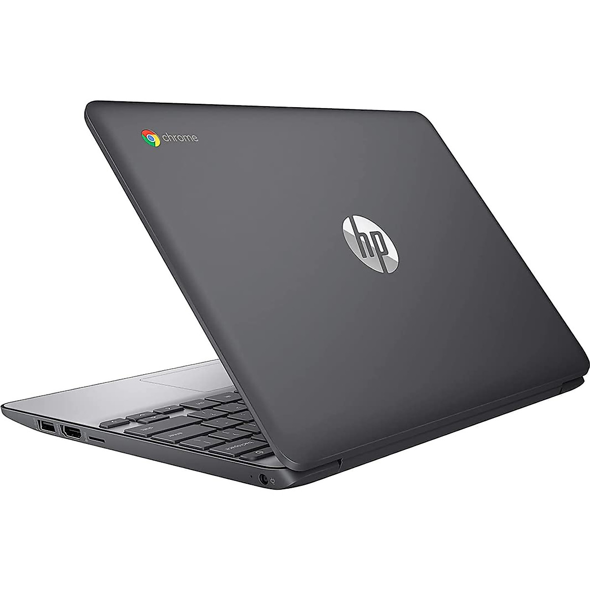 HP 2022 Chromebook 11.6" HD for Business and Student Laptop, Intel Celeron N3060 Processor, 4GB RAM, 48GB Storage(16GB eMMc+32GB MicroSD), Intel HD Graphics, Gray, Chrome OS