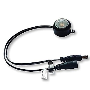 weisuan-Tuodi DC 6V 12V-24V 5A Day Night OnOff Lighting Activated Light Sensor Switch with DC Cable for LED Strip Light Camera Motor (Day -ON ; Night -Off Version, Black)