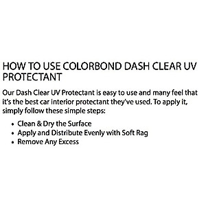 ColorBond 294 Clear Satin Dashboard Clear Permanent Protectant - 12 oz.