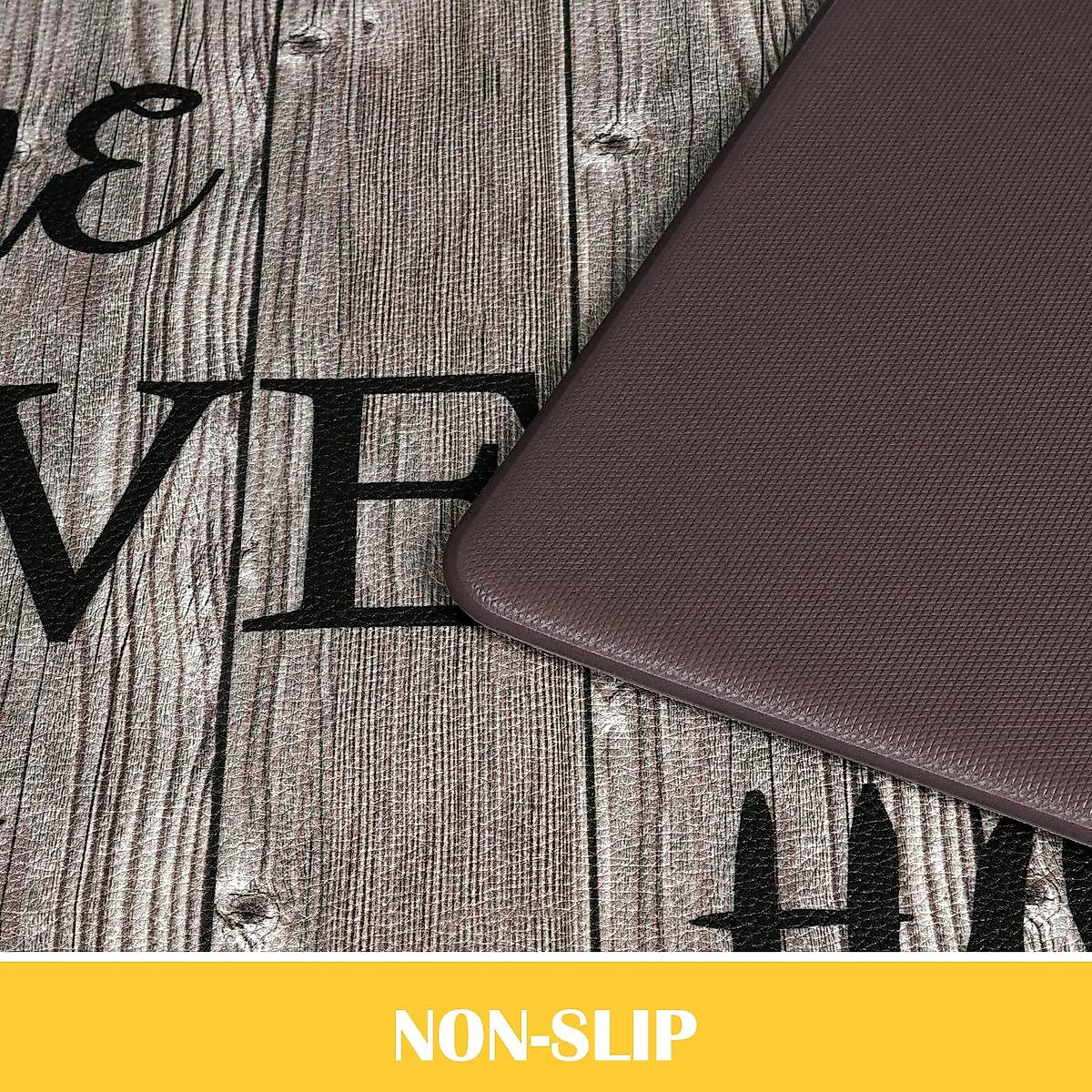 ASPMIZ 2 Piece Fall Sunflower Kitchen Mats Cushioned Anti-Fatigue Kitchen Rugs Non Slip Memory Foam Kitchen Mats and Rugs Waterproof Kitchen Floor Comfort Mats Fall Decors, 18'' x 48'' + 18'' x 30''