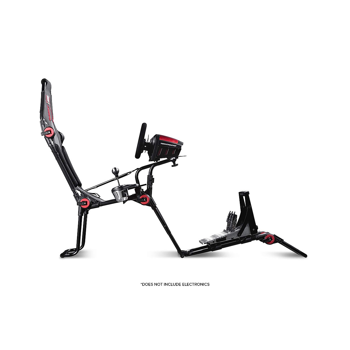 Next Level Racing Free Standing Single Monitor Stand (NLR-A011) and Keyboard and Mouse Tray (NLR-A012) Bundle