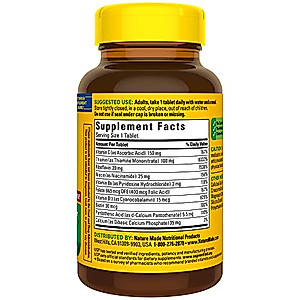 Nature Made Super B Complex Tablets, 140 Count (Pack of 3)
