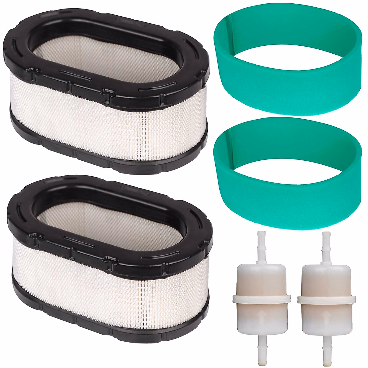 DUCTAIL 2 Packs 16-083-04 1608304S Air Filter Compatible with Kohler 7000 Series 19-26hp Engine Lawn Mower Air Filters, Replace 16-083-04-s 1688304