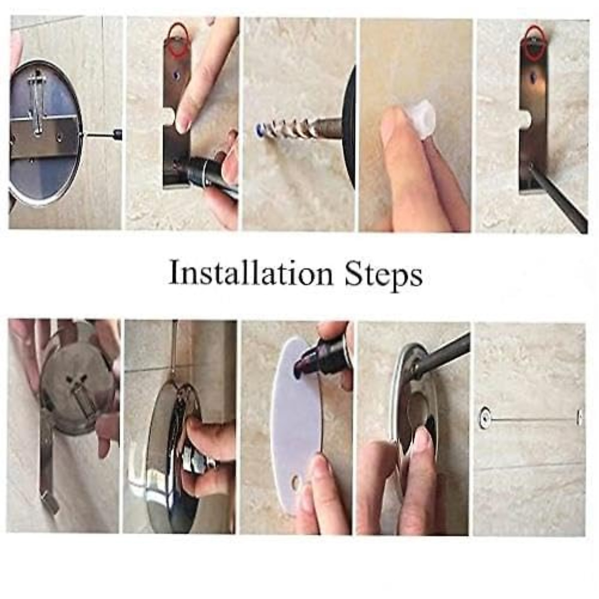 Space-Saving Shower Room Clothesline - Retractable Laundry Dryer with Stainless Steel Hanging Line - Wall-Mounted Clothes Drying Rack for Bathroom