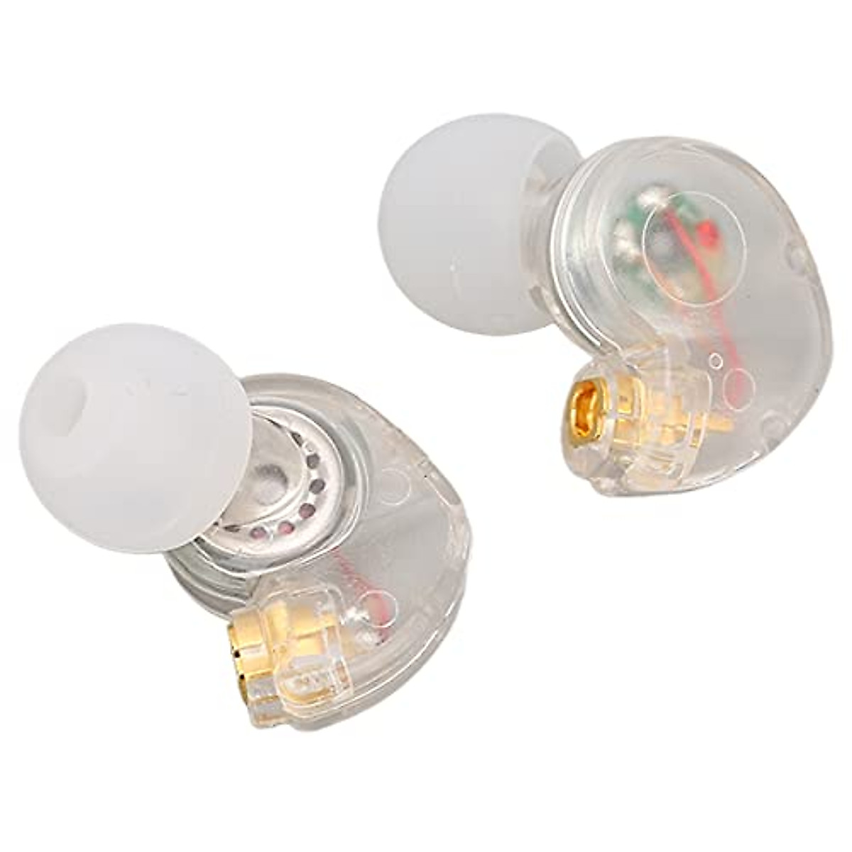 ASHATA Earphone Head Replacement for Shure SE215 SE315 SE535, Pluggable Detachable HiFi Earpiece Head,Sports Earphone Earbud Head, for MMCX Interface Cable(Transparent)