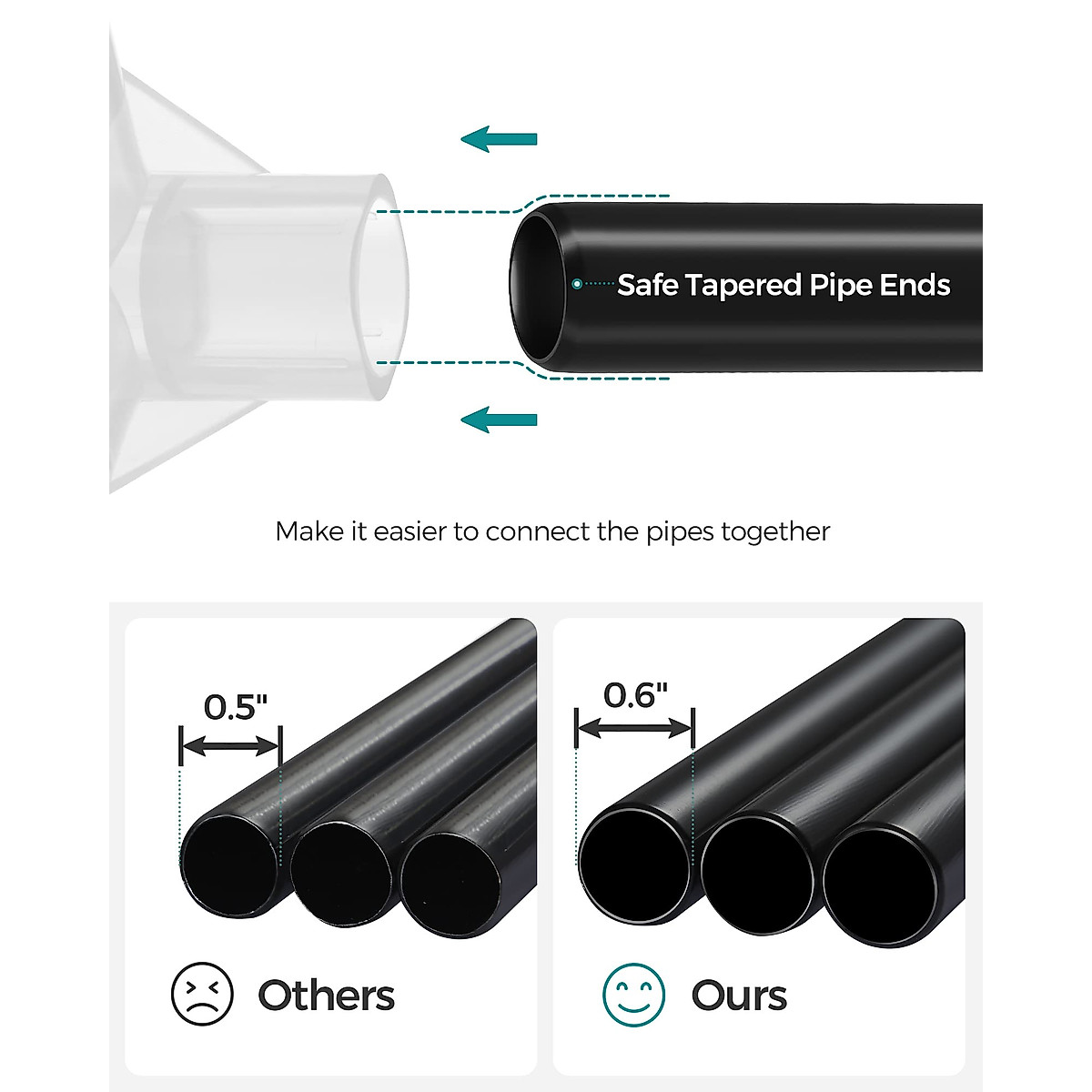 SONGMICS Portable Closet, Wardrobe Closet Organizer with Cover, 4 Hanging Rods and Shelves, 4 Side Pockets, 66.9 x 17.7 x 65.7 Inches, Large Capacity for Bedroom, Living Room, Gray URYG094G02