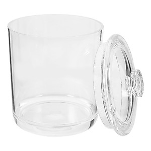 Tea Canister Airtight Lid Tea Storage Container Desktop Kitchen Snack Jar Candy Canister Storage Containers Lids