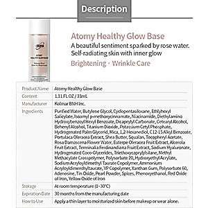 Glow Base_Complexion to create a radiant and glowing finish