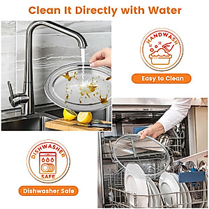 Air Fryer Basket for Oven,2 Pieces Set Round Silver 12'' Non-stick Stainless Steel Mesh Air Fryer Baking Tray Accessories Rack Roasting Grill Basket for Convection Oven Air Fryer, Dishwasher Safe