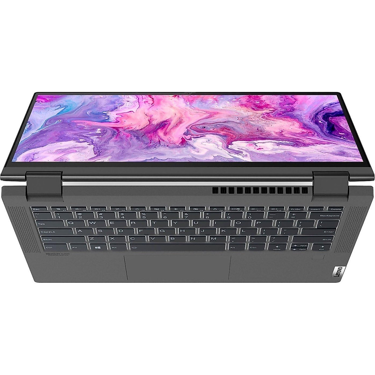 Lenovo IdeaPad Flex 5 2-in-1 15.6" Laptop, Touch, Intel Iris Xe Graphics, Intel Core i5-1135G7 4-core 2.4GHz, 8GB RAM, 1TB SSD, Backlit KB, Fingerprint, Wi-Fi6, Win11, Graphite Gray, W/GaLiMu