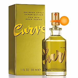 Curve for Men Cologne Spray, Spicy Woody Magnetic Scent for Day or Night, 1 Fl Oz